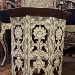 Fully Inlaid Mother-of-Pearl Table - Artiquea